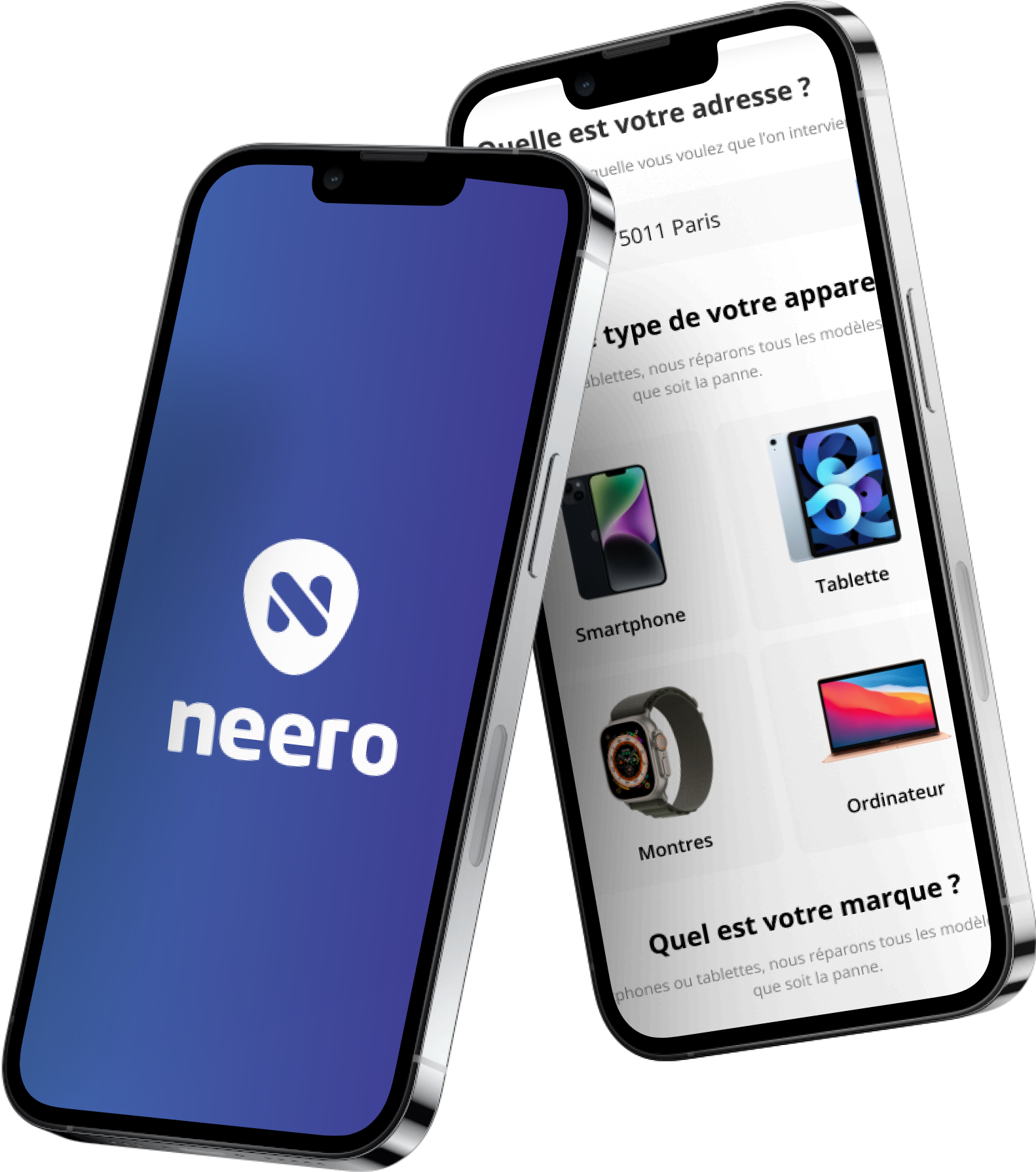 Neero - Réparation mobile par un technicien certifié